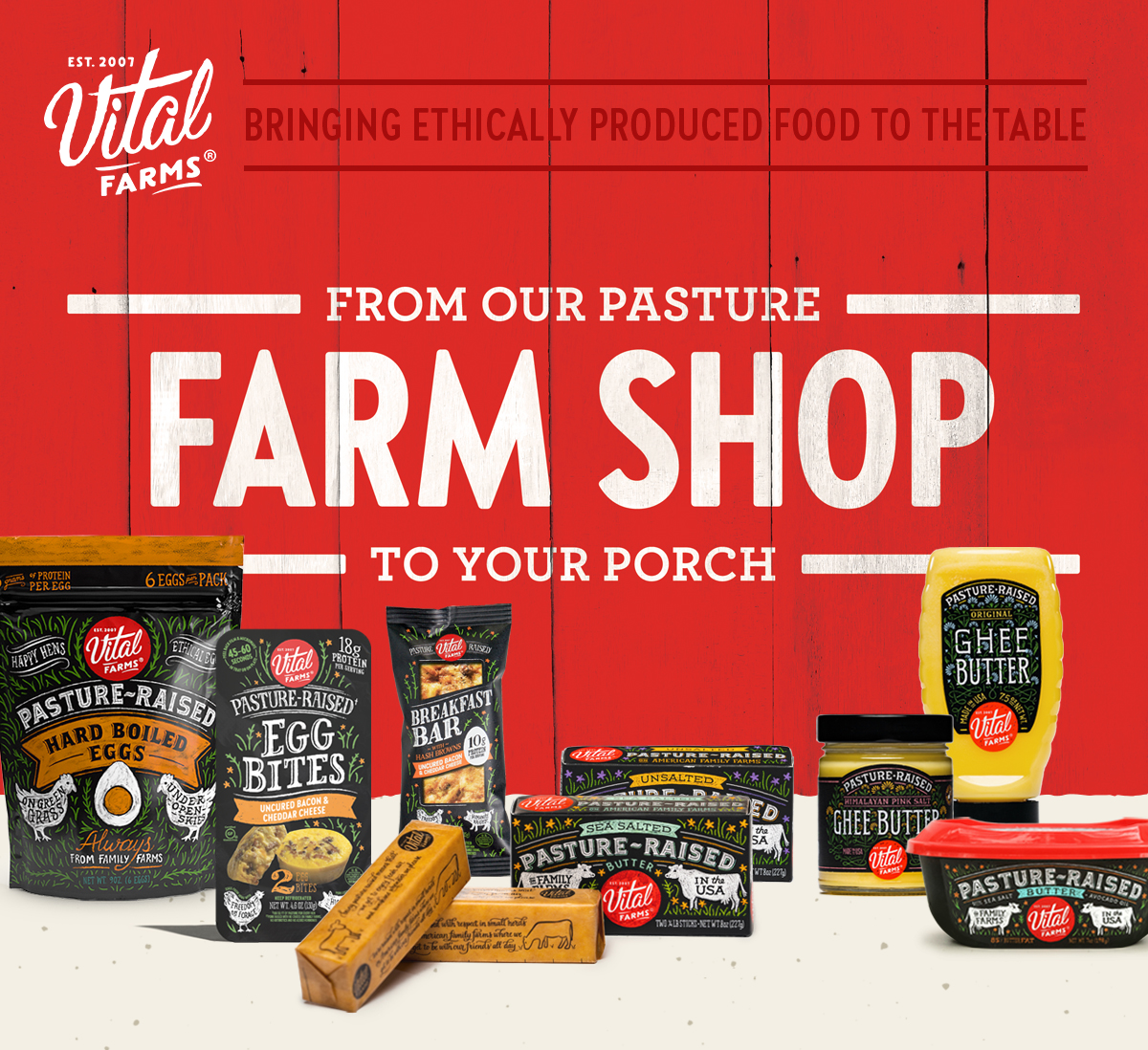 From Pasture to Porch, Vital Farms Launches Its First E-Commerce ...